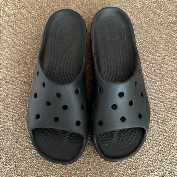 CROCS | Shoes | Womens Black Crocs Size 7 | Poshmark